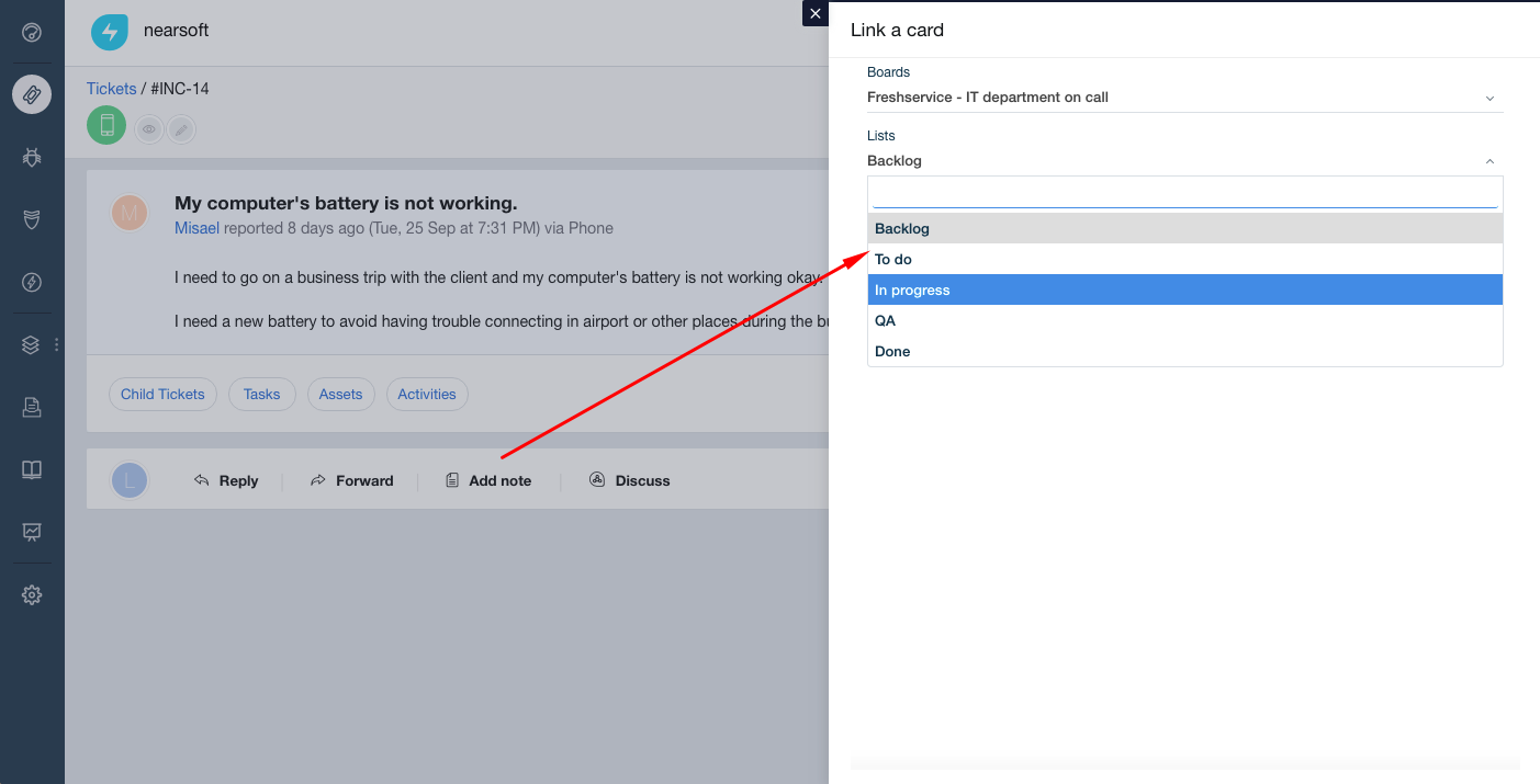 A Freshservice and Trello power-up to insert and create support tickets ...